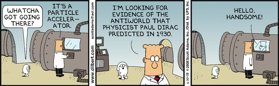 Anti-Dilbert's Antimatter Universe | Dilbert Wiki | Fandom