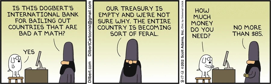 Elbonian Treasury Representative | Dilbert Wiki | Fandom