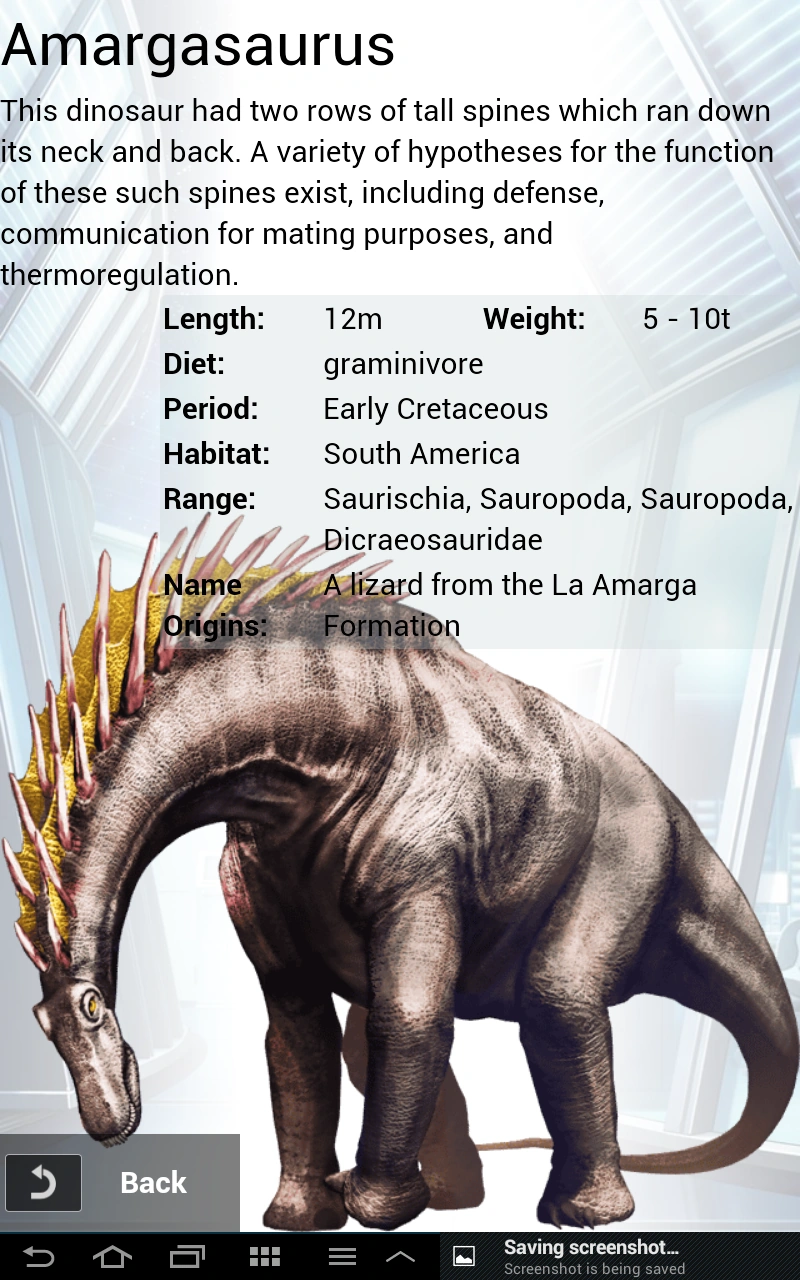Amargasaurus | Dino Dominion Wiki | Fandom