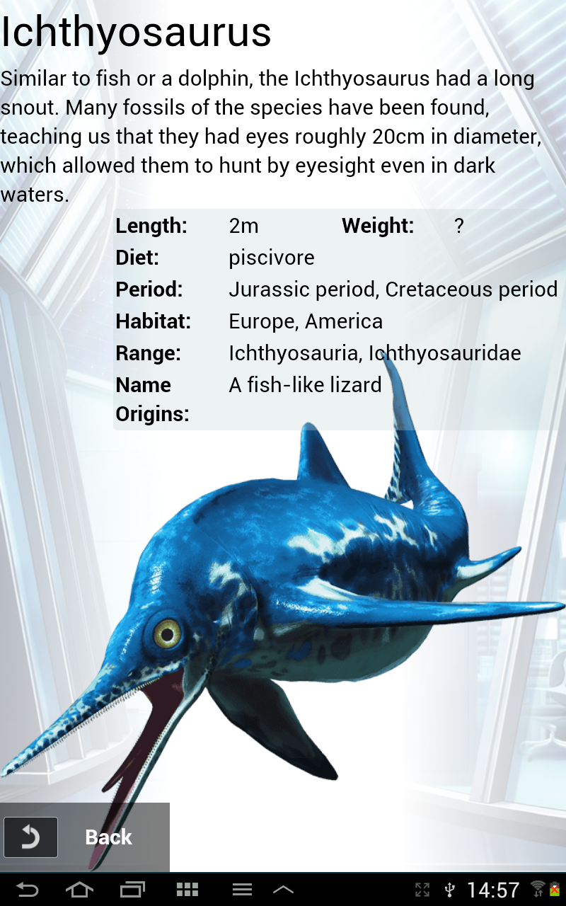 Ichthyosaurus Dino Dominion Wiki Fandom Powered By Wikia