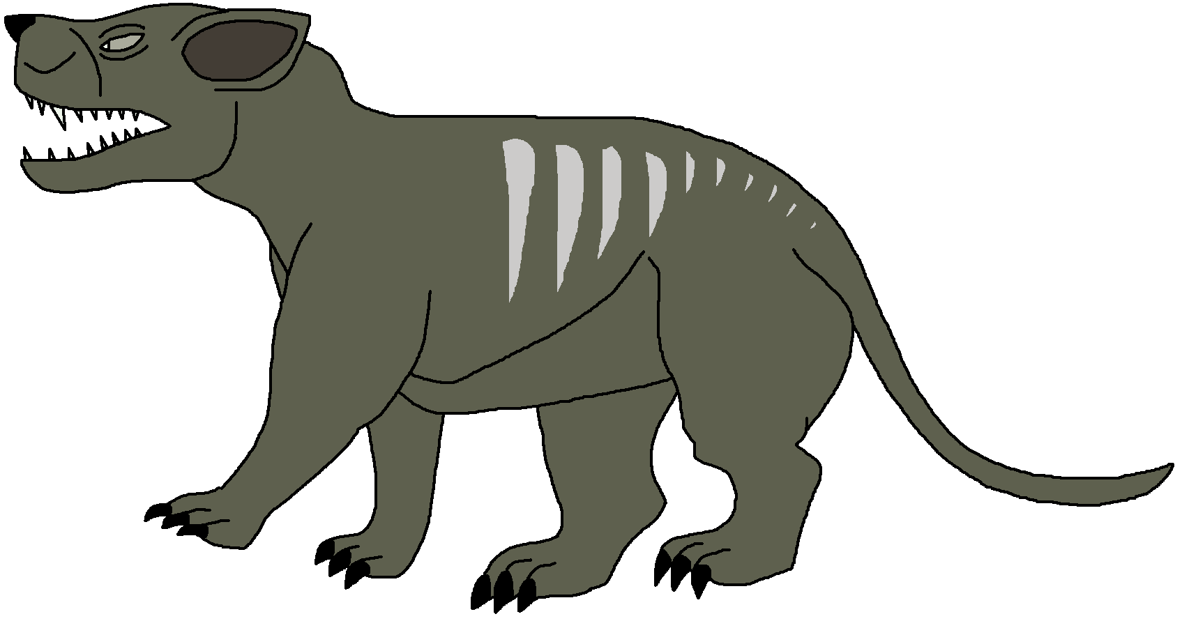 Hyaenodon Dinosaur Pedia Wikia Fandom Powered By Wikia