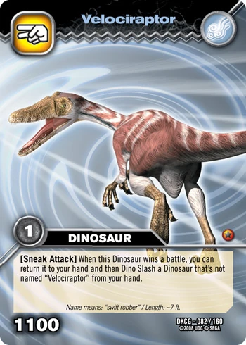 Velociraptor | Dinosaur King | FANDOM powered by Wikia