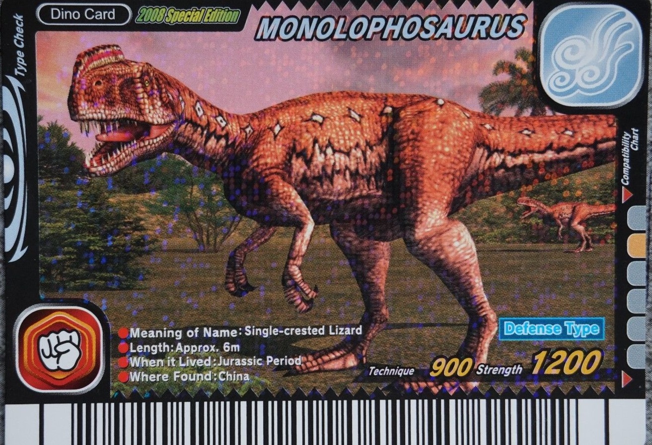 Image Monolophosaurus Card 3 Dinosaur King Fandom Powered By