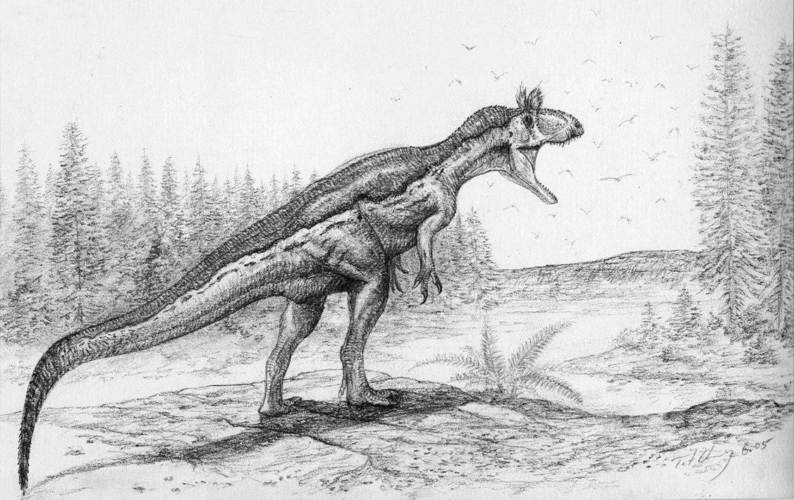 Image - Cryolophosaurus ellioti by cheungchungtat-d4b4m0o.jpg ...