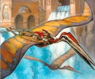 Skybax Rider | Dinotopia Wiki | Fandom