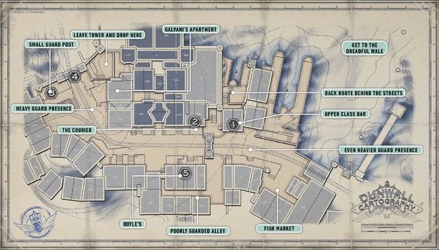 Image - DUNWALL STREETS MAP.jpg | Dishonored Wiki | FANDOM powered by Wikia
