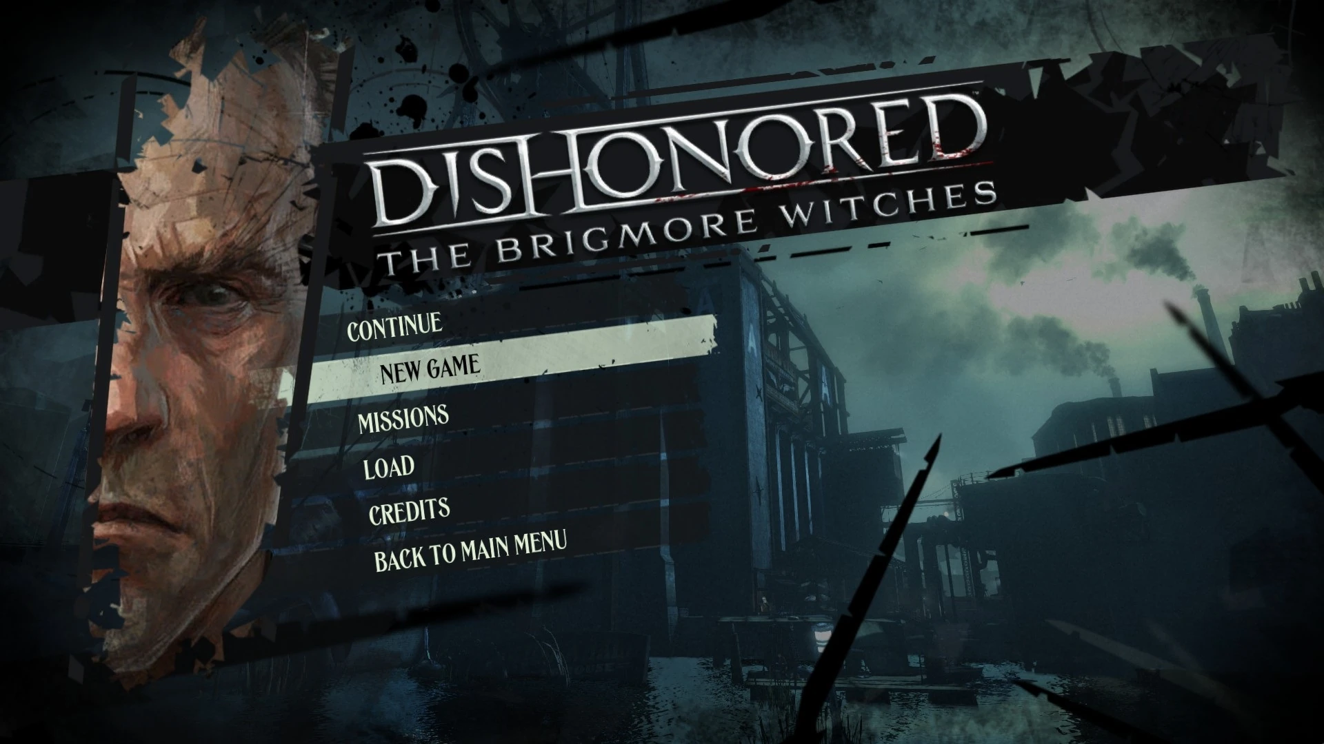 Image - TBW main menu.jpg | Dishonored Wiki | FANDOM powered by Wikia