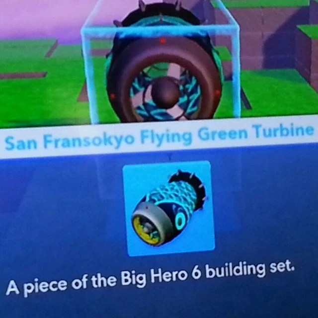 San Fransokyo Flying Green Turbine | Disney Infinity Wiki | Fandom