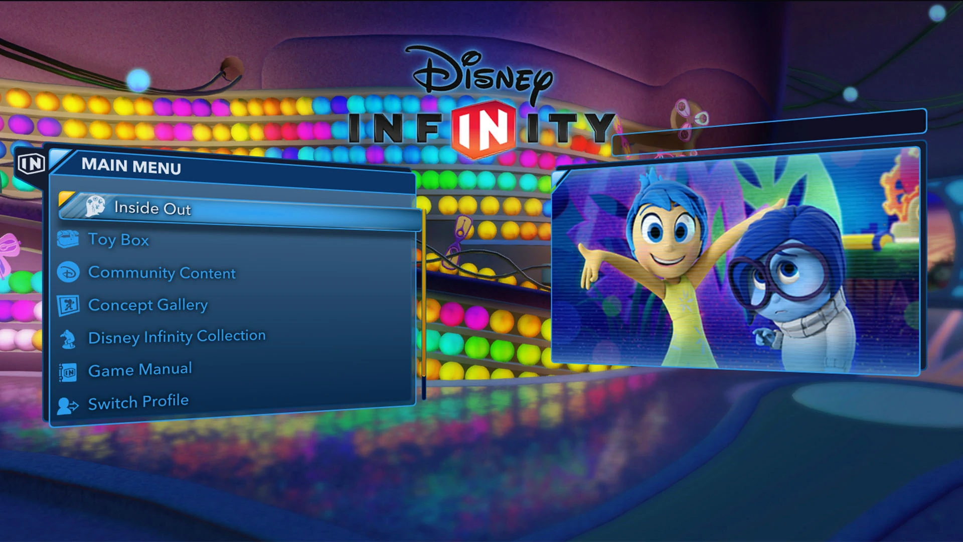 Inside Out Play Set | Disney Infinity Wiki | Fandom