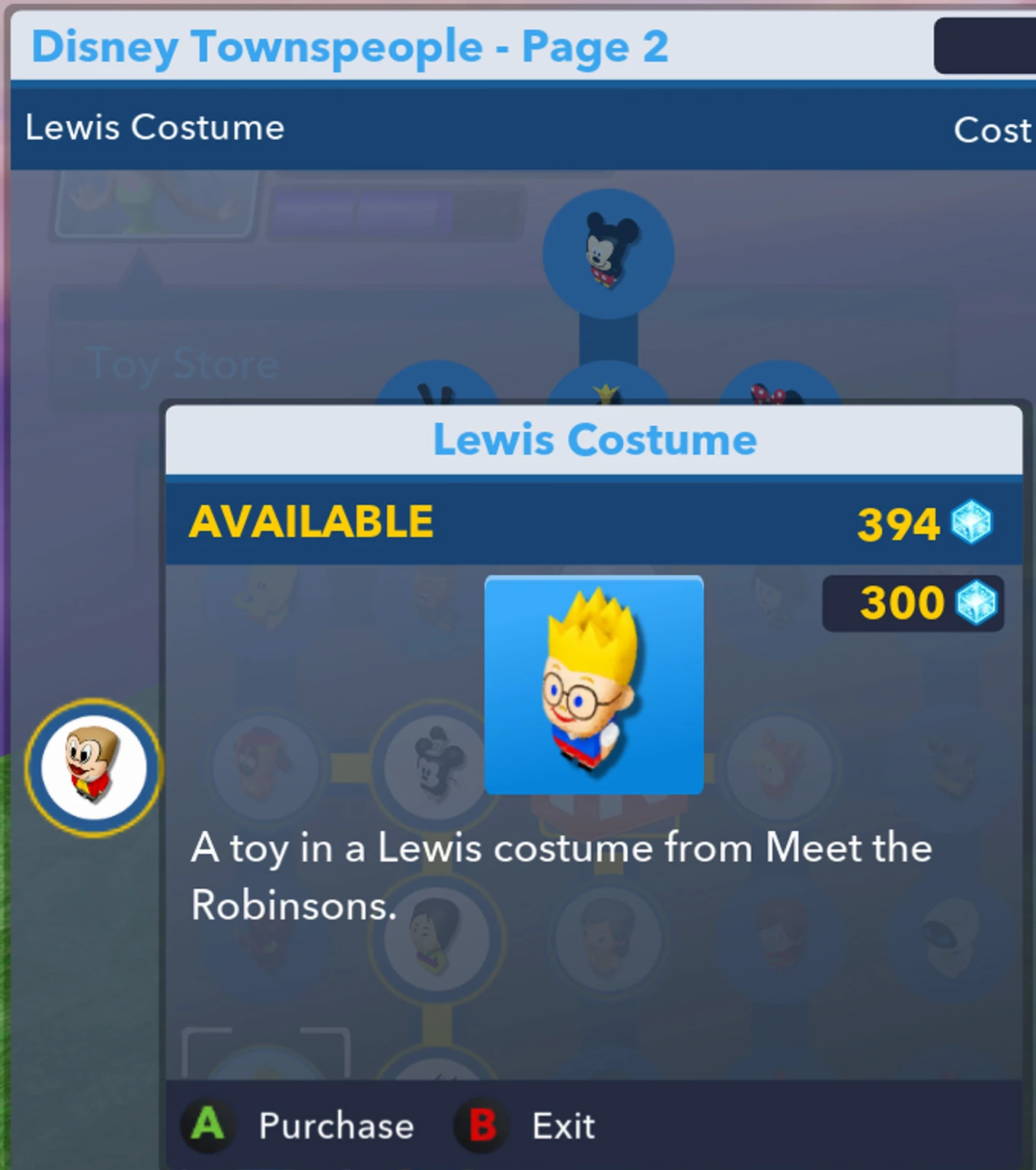 Lewis Costume | Disney Infinity Wiki | Fandom