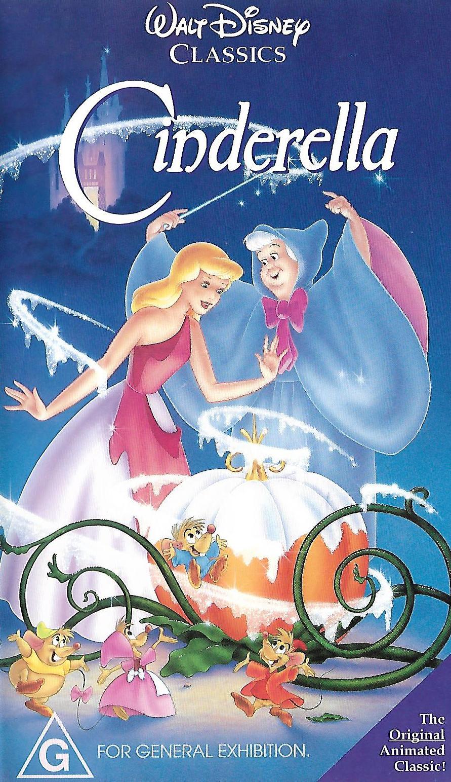 Cinderella 1992 vhs | Disney vhs openings Wiki | Fandom