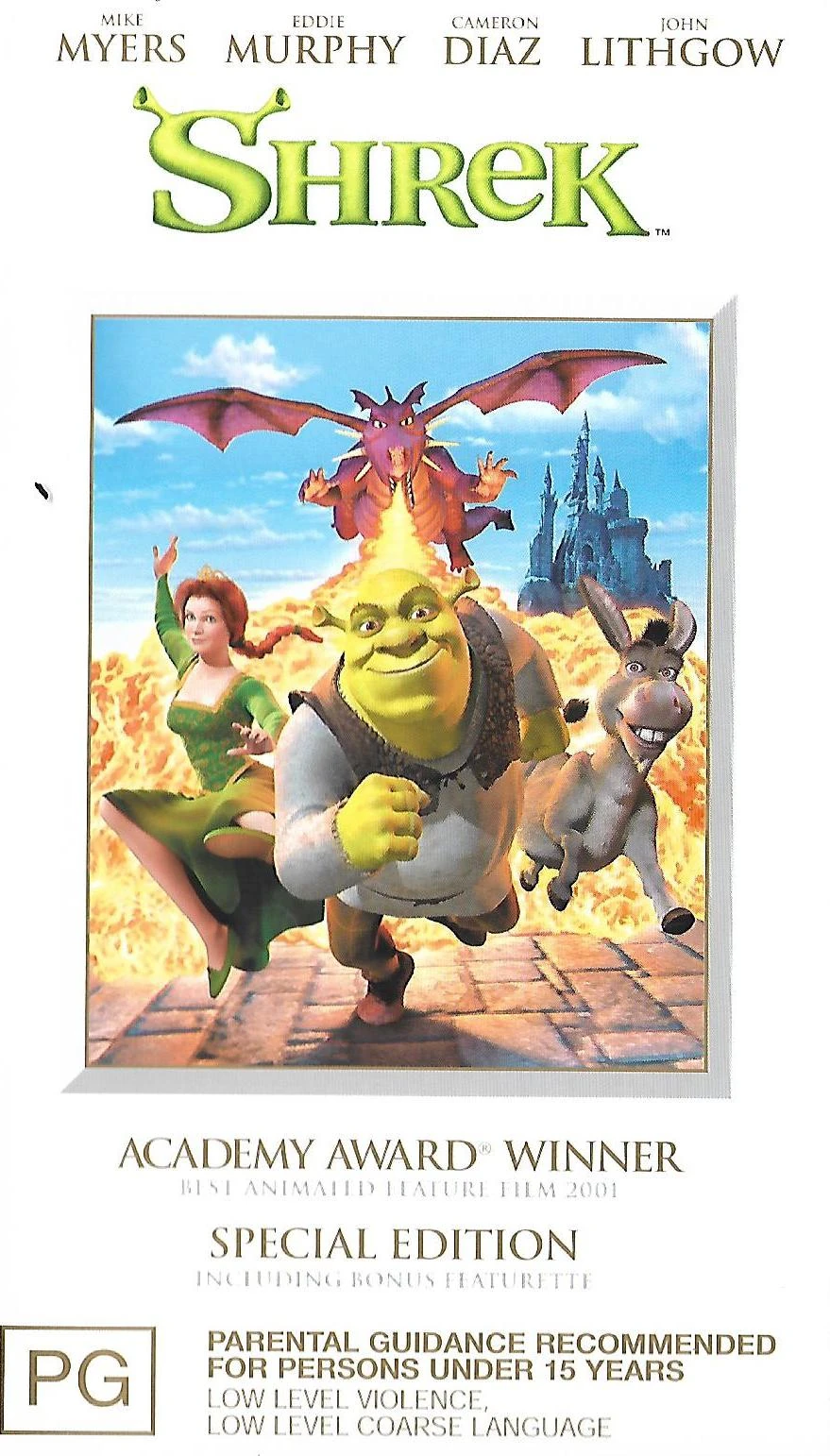 Shrek 2002 VHS | Disney vhs openings Wiki | Fandom