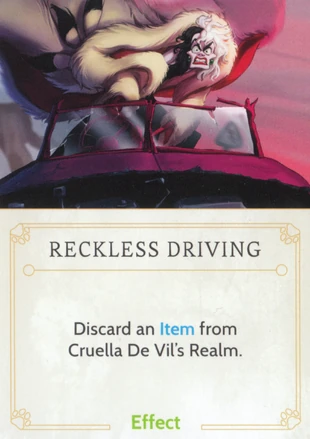 Reckless Driving | Disney Villainous Wiki | Fandom