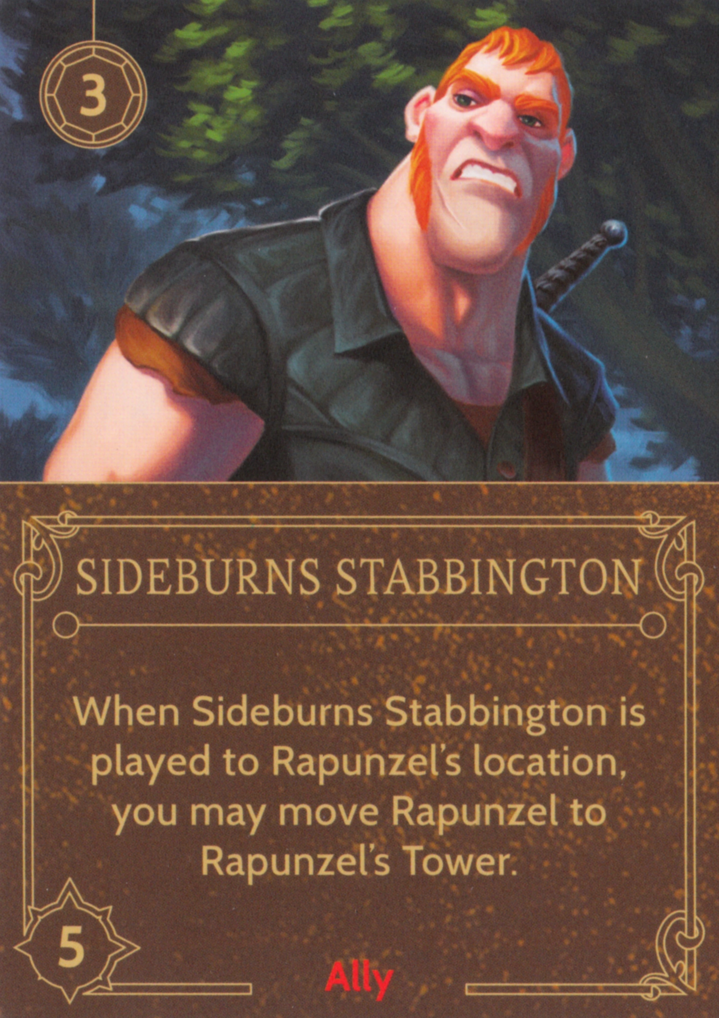 Sideburns Stabbington | Disney Villainous Wiki | Fandom