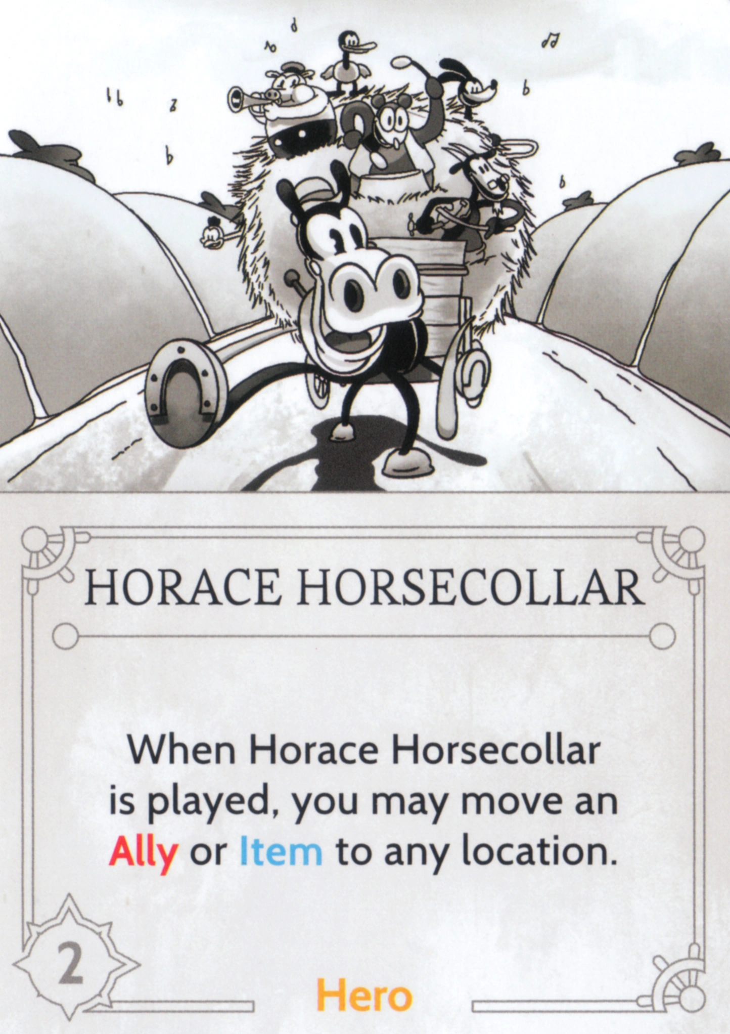 Horace Horsecollar | Disney Villainous Wiki | Fandom