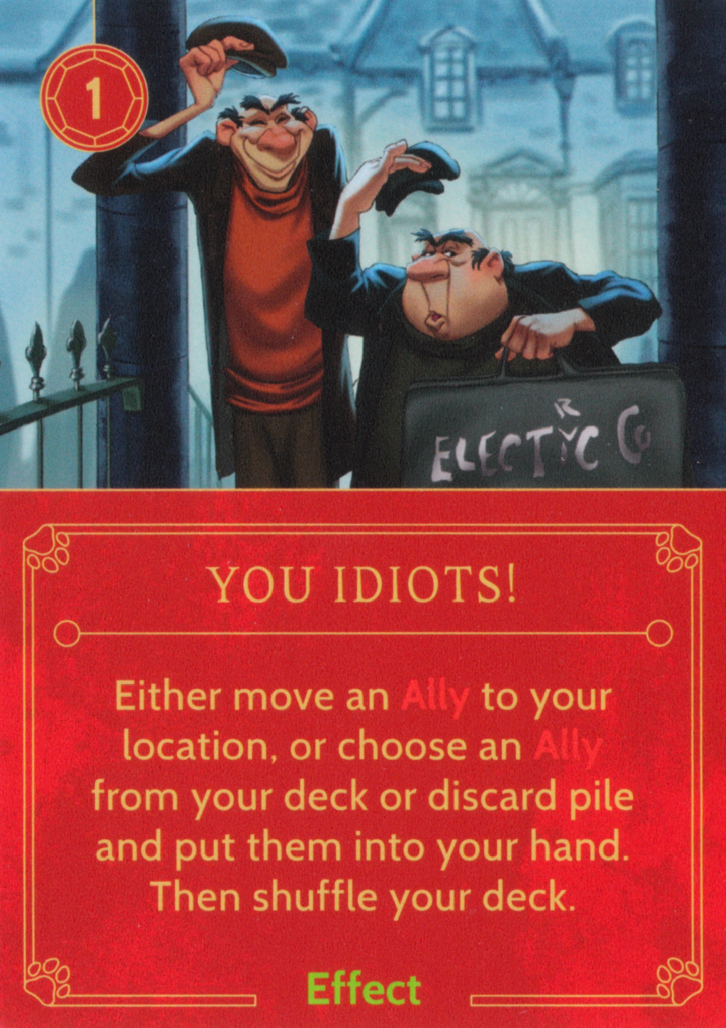 You Idiots! | Disney Villainous Wiki | Fandom