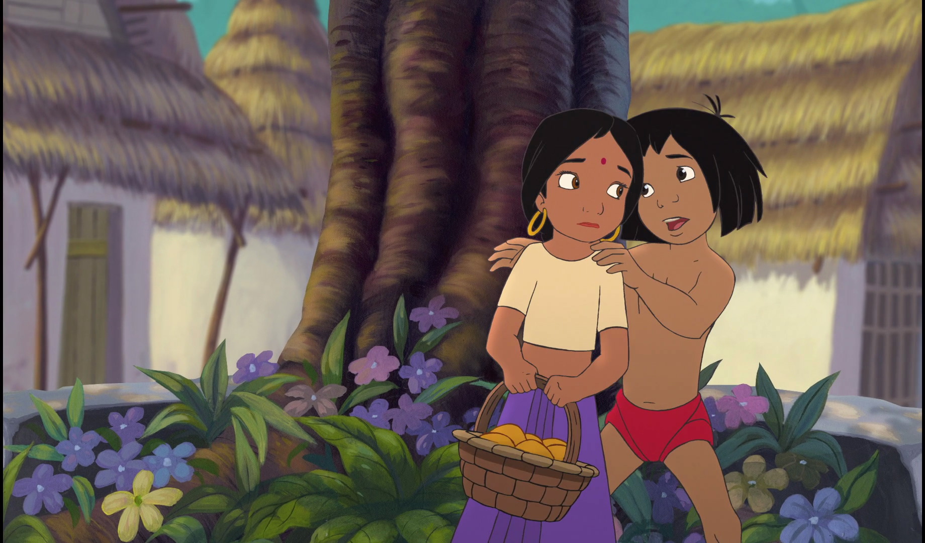 Image Shanti And Mowgli Must Have Fun Disney Wiki Fandom