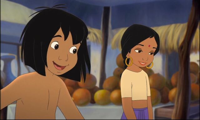 Image Mowgli And Shanti Are Both Happy Disney Wiki Fandom
