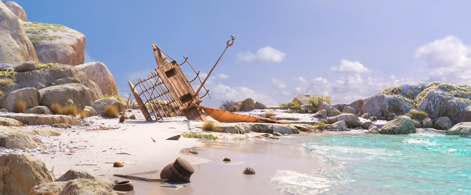 Image - Moana's Boat Crash (Maui's Island).png | Disney Wiki | FANDOM ...