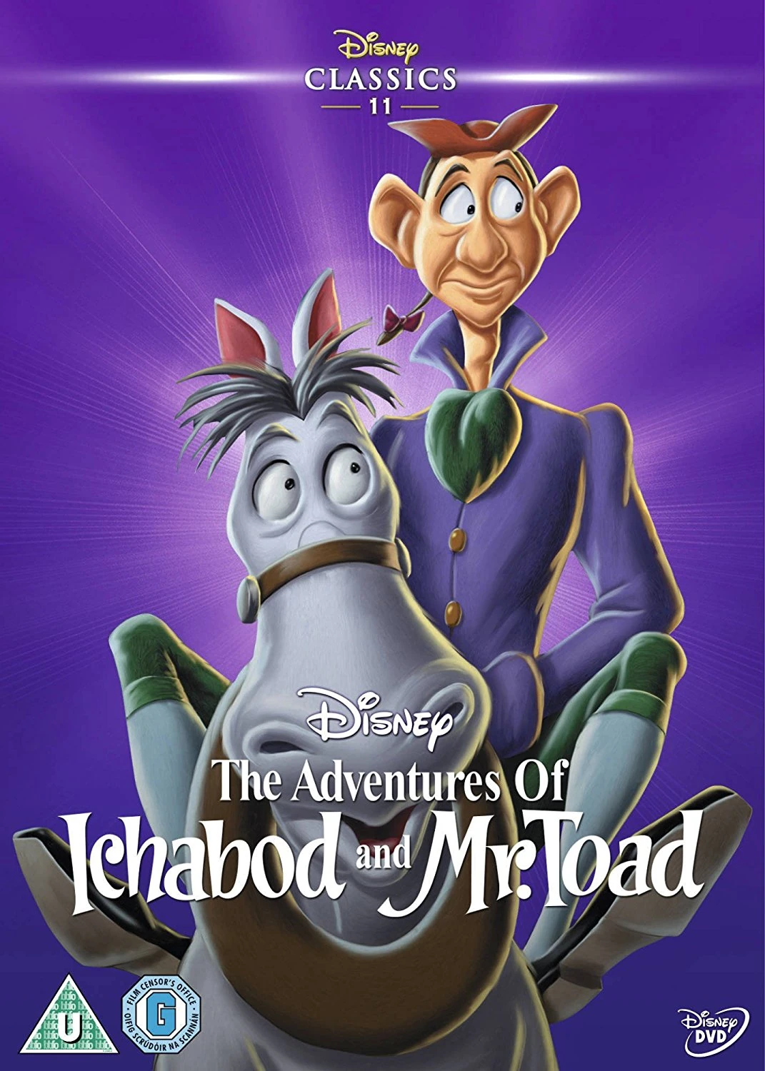 Image - The Adventures of Ichabod and Mr. Toad UK DVD 2014 Limited ...