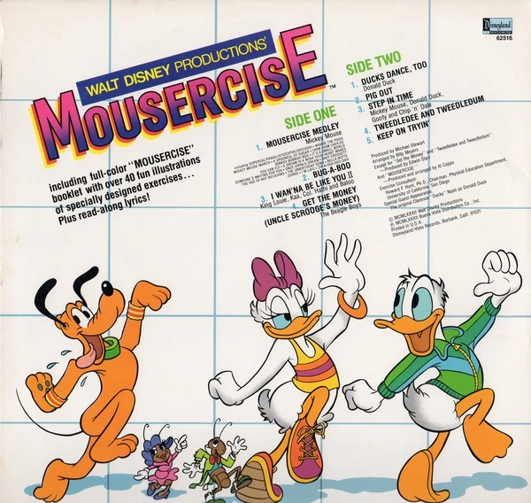 Mousercise Amazon.com: Walt Disney Productions: Mousercise: Music