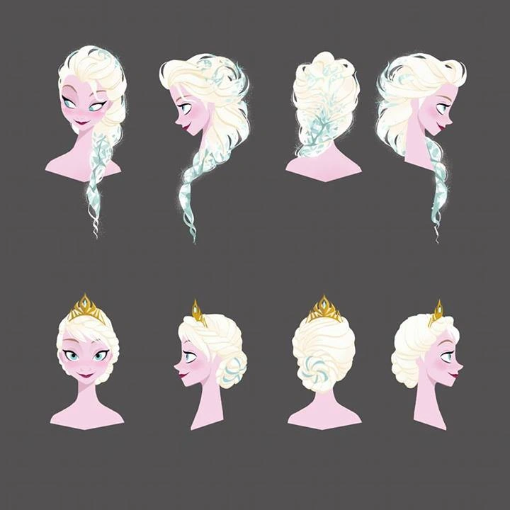 Image - Elsa hair concept.png | Disney Wiki | FANDOM powered by Wikia