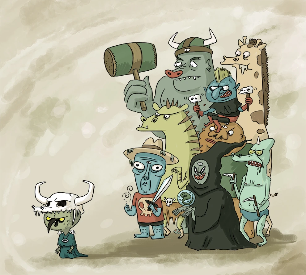 Image - Ludo and Monsters - Concept Art.jpg | Disney Wiki | FANDOM ...