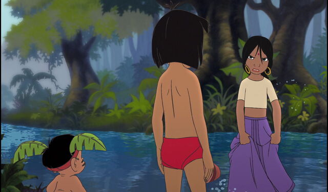 Image Shanti Is Extreamly Angry At Mowgli And Ranjan Disney