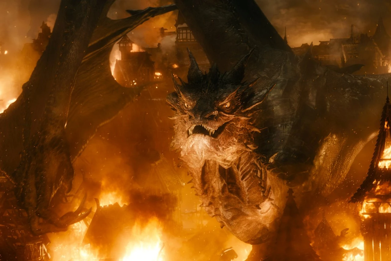 Image - Smaug Hobbit Film 3.jpg | Disney Wiki | FANDOM powered by Wikia