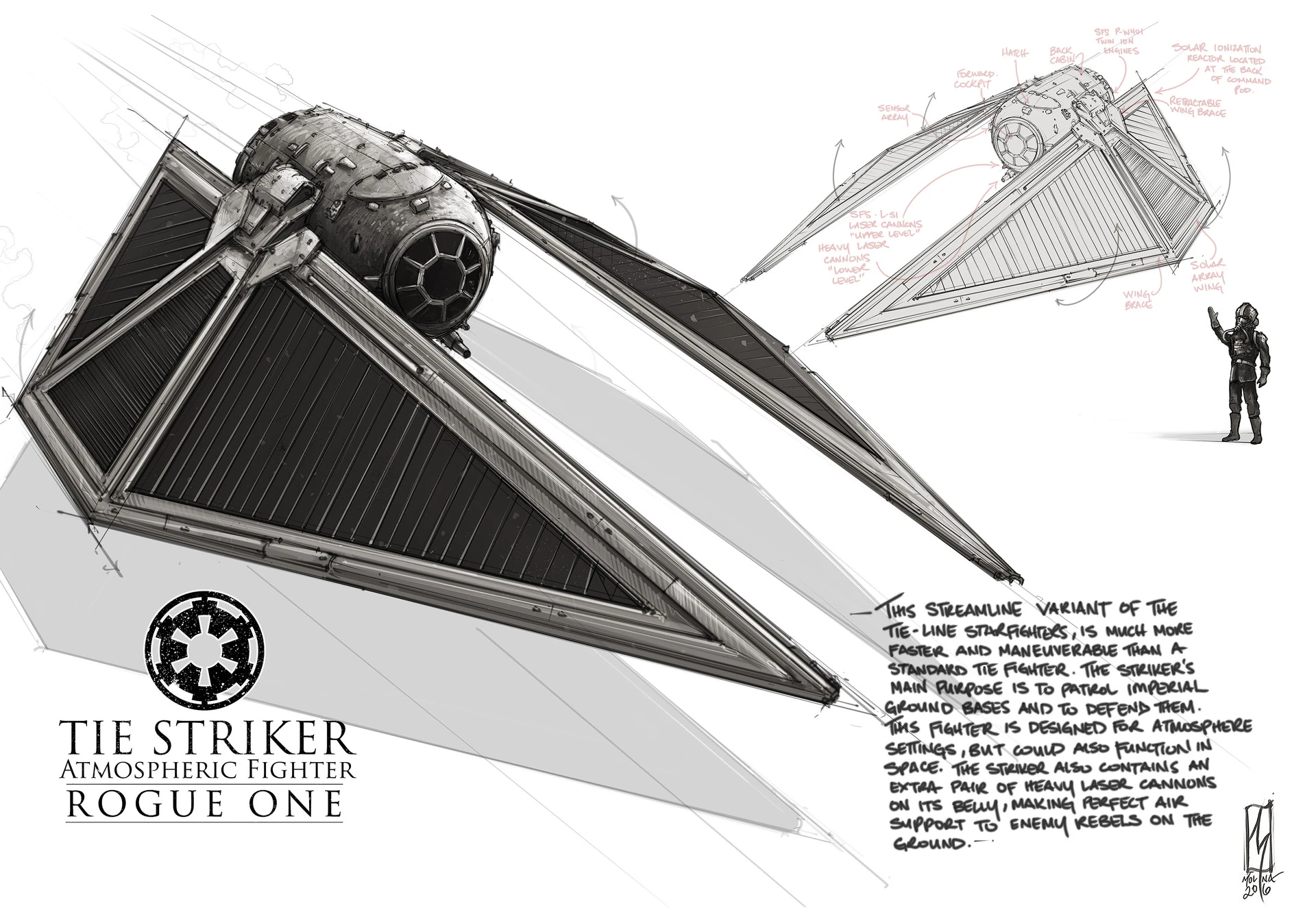 Image - Tie Striker Schematics.jpg | Disney Wiki | FANDOM powered by Wikia