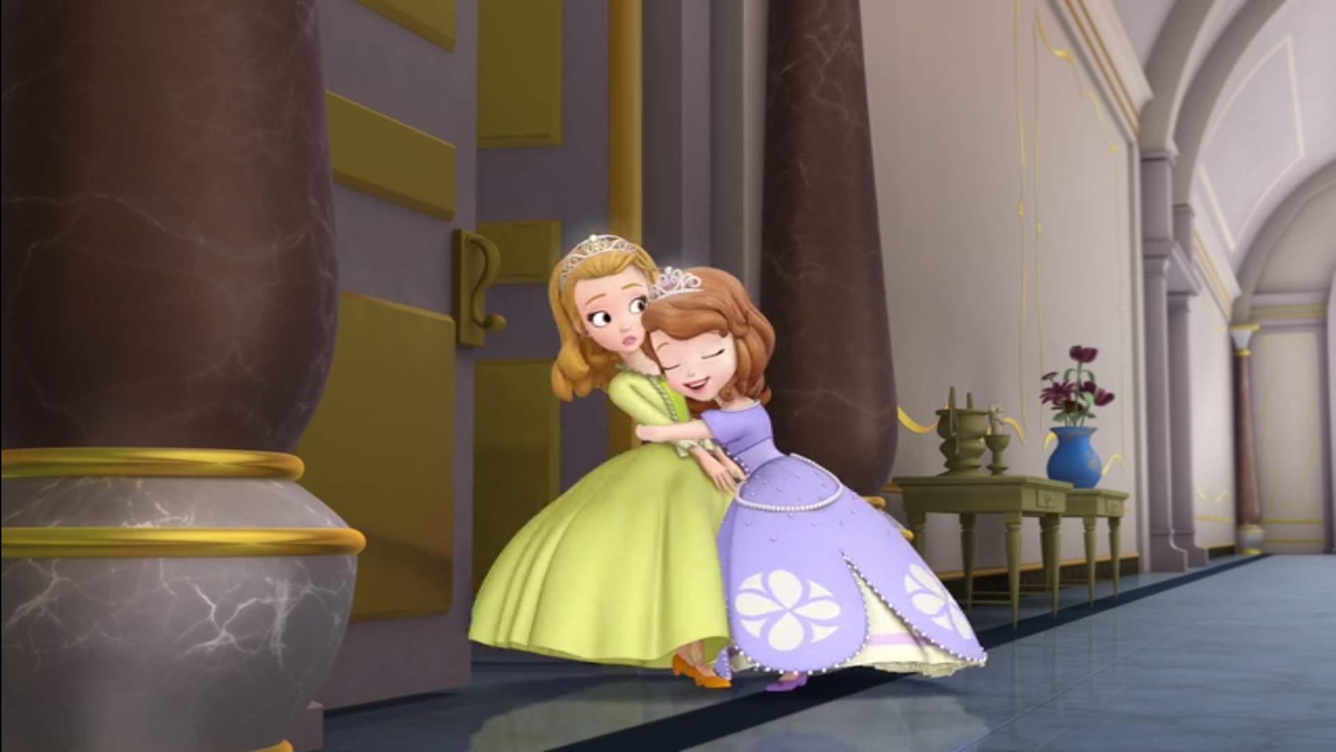 Image - Two Princesses and a Baby Sofia hugs Amber.jpg | Disney Wiki ... Image - Two Princesses and a Baby Sofia hugs Amber.jpg | Disney Wiki ...