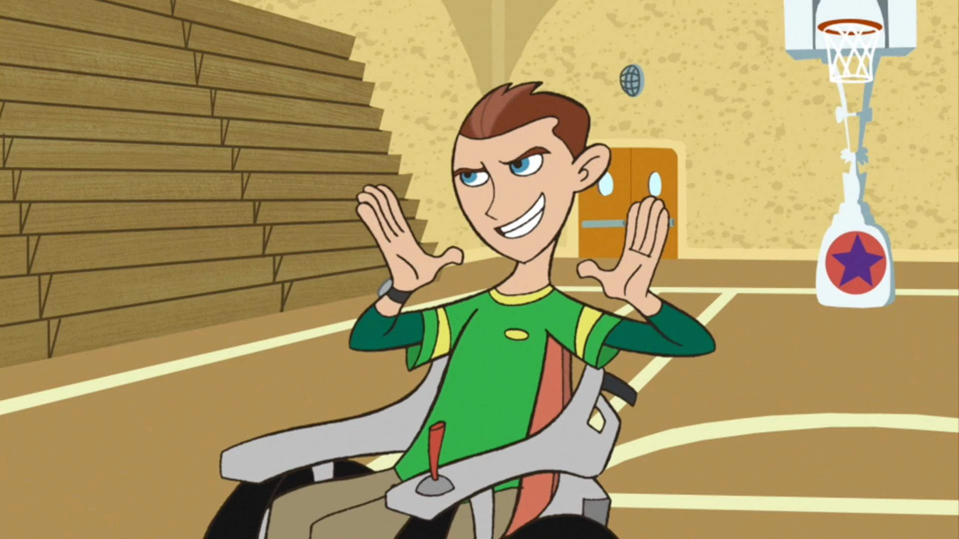 Image - Felix Renton on Basketball Court.jpg | Disney Wiki | FANDOM ...