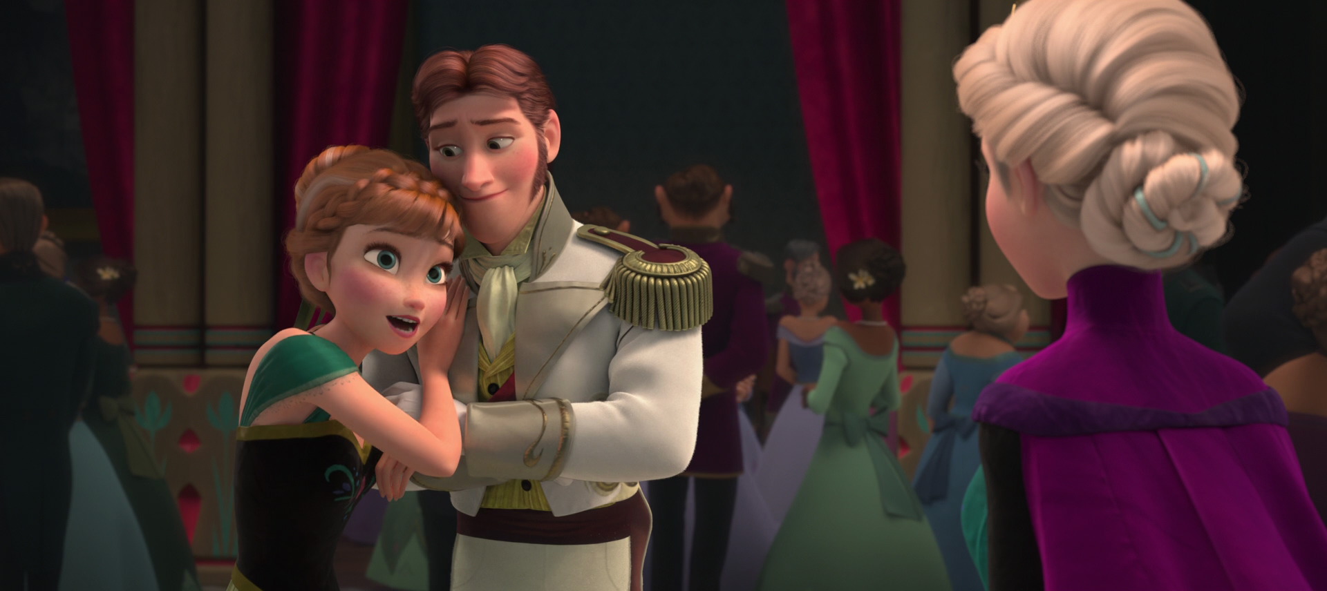 Image Queen Elsa Princess Anna And Prince Hans Disney Wiki Fandom Powered By Wikia