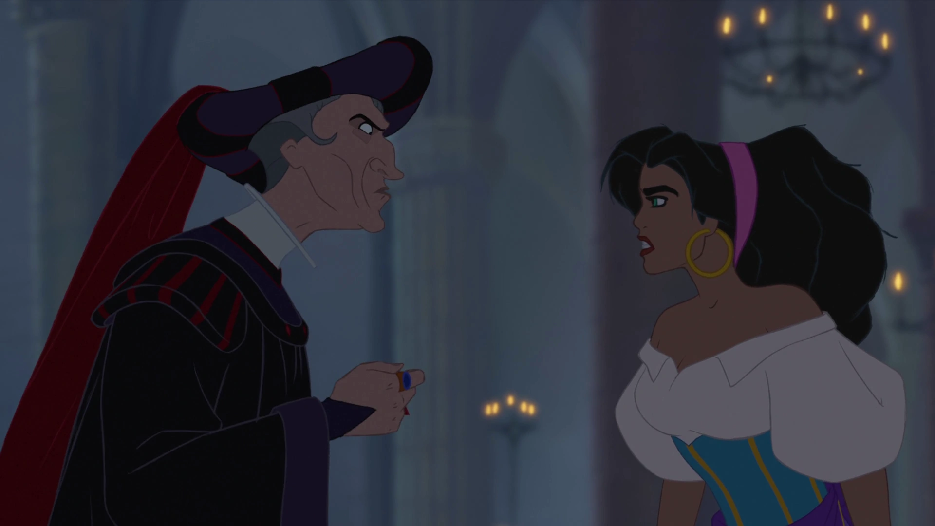 Image - Esmeralda and Frollo..png | Disney Wiki | FANDOM powered by Wikia