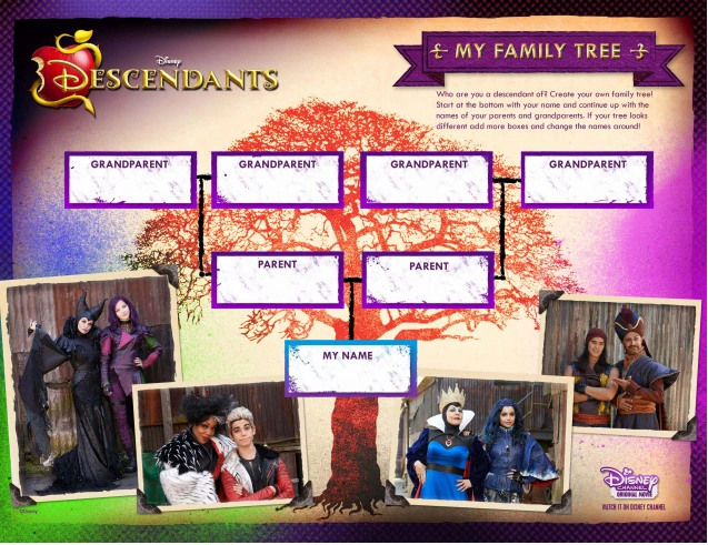 Image - Descendants Themed Activities 4.png | Disney Wiki | FANDOM ...