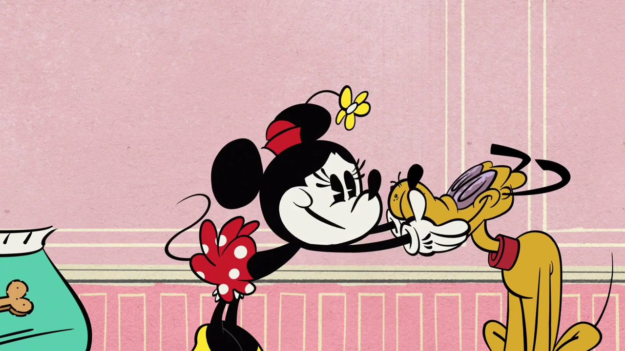 Image - Minnie and Pluto (Doggone Biscuits) 1.png | Disney Wiki ...