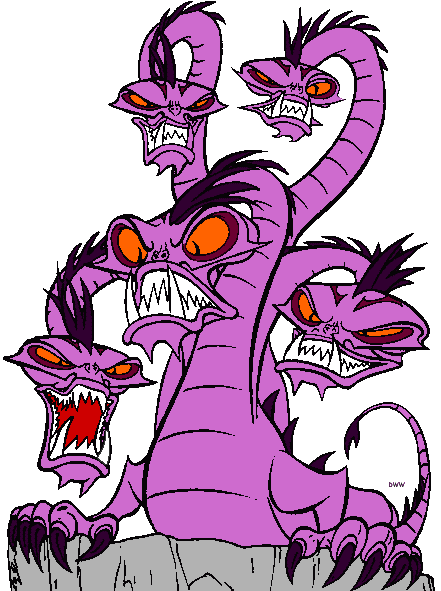 Image - Hydra Clipart.gif | Disney Wiki | FANDOM powered by Wikia