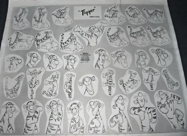 Image - Tigger Model Sheet 600x435.jpg | Disney Wiki | FANDOM powered ...