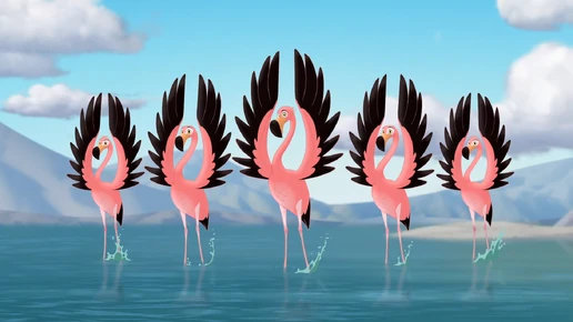 Flamingo Dance Party | Disney Wiki | Fandom