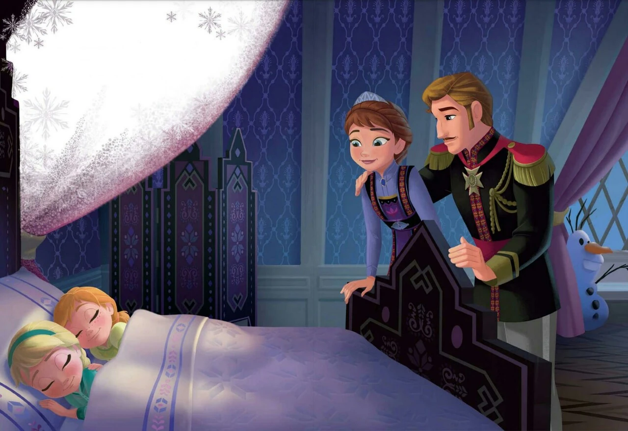 Image - Anna & Elsa's Childhood Times 2.jpg | Disney Wiki | FANDOM ...