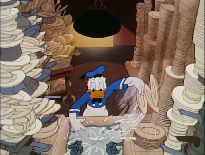 Image - Donald cleaning dishes.png | Disney Wiki | FANDOM powered by Wikia