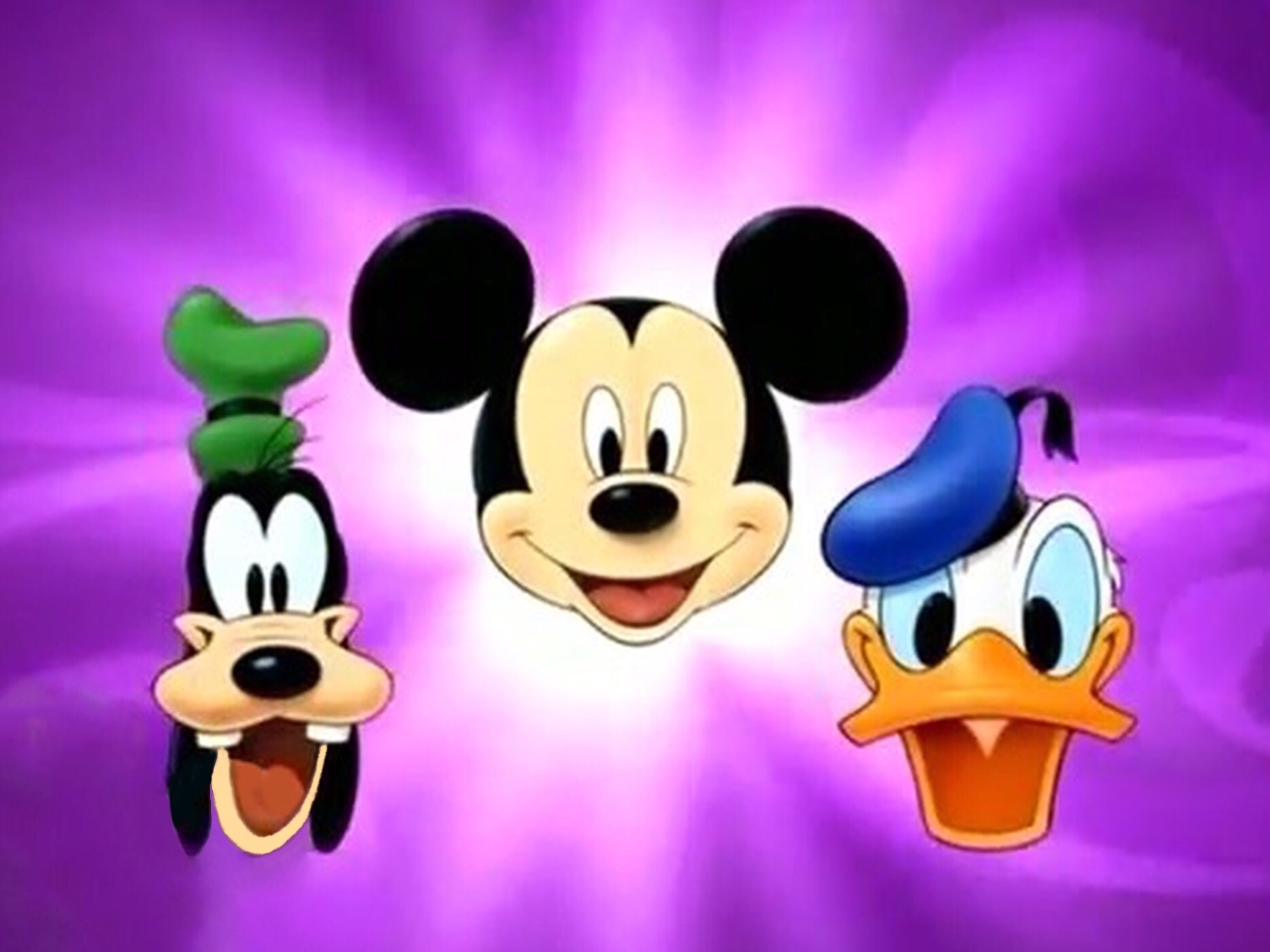 Image Mickey Donald Goofy Cartoonopening Mouseworks Disney Wiki Fandom Powered By Wikia