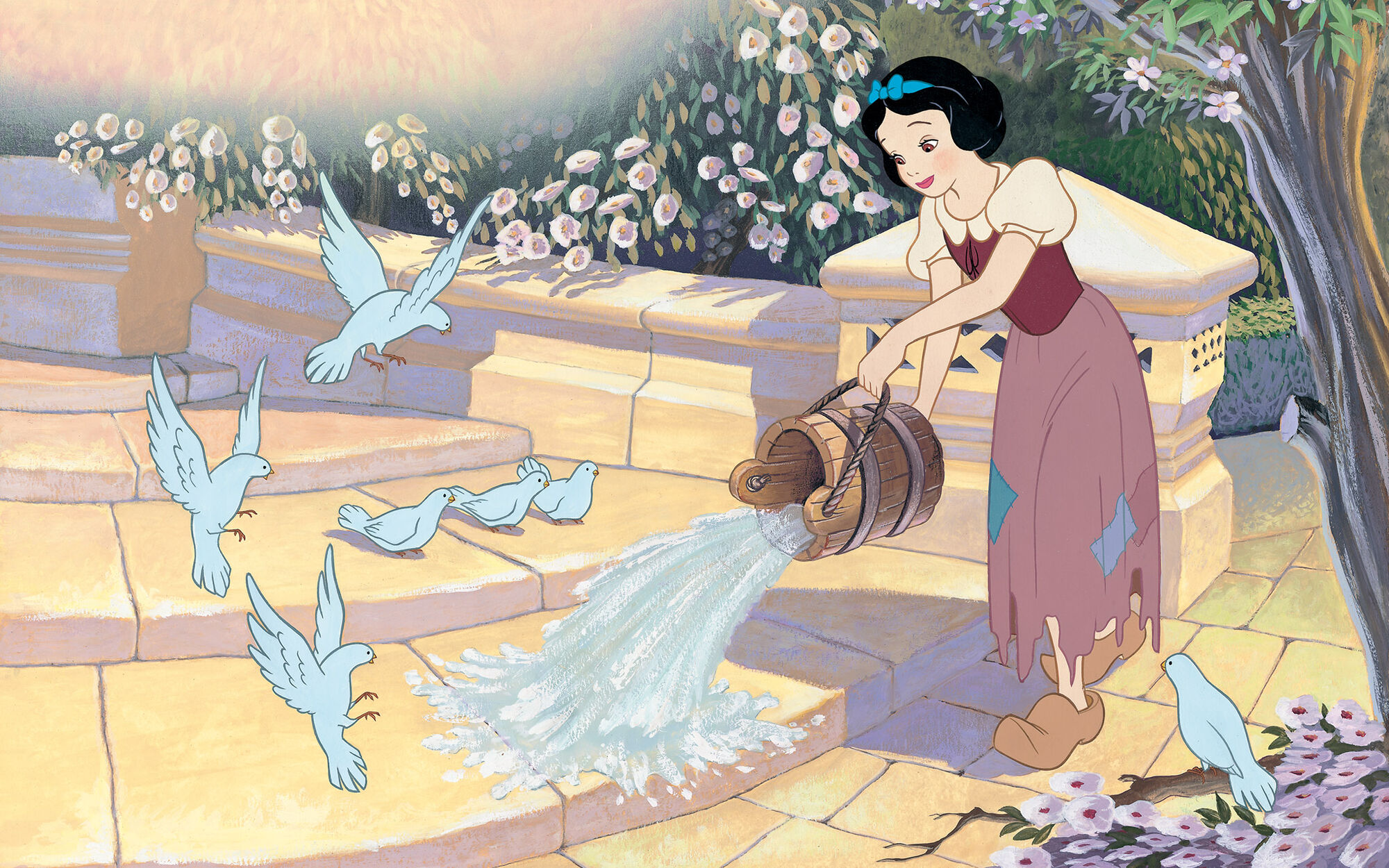 Image Disney Princess Snow Whites Story Illustraition 1 Disney