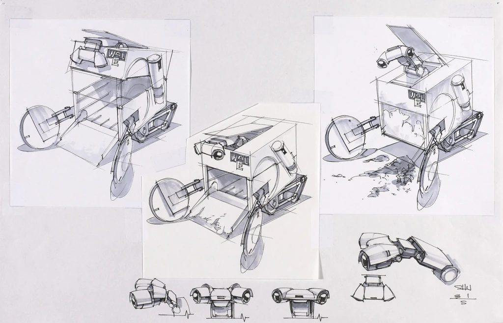 Image - WALL-E concept drawing 7.jpeg | Disney Wiki | FANDOM powered by ...