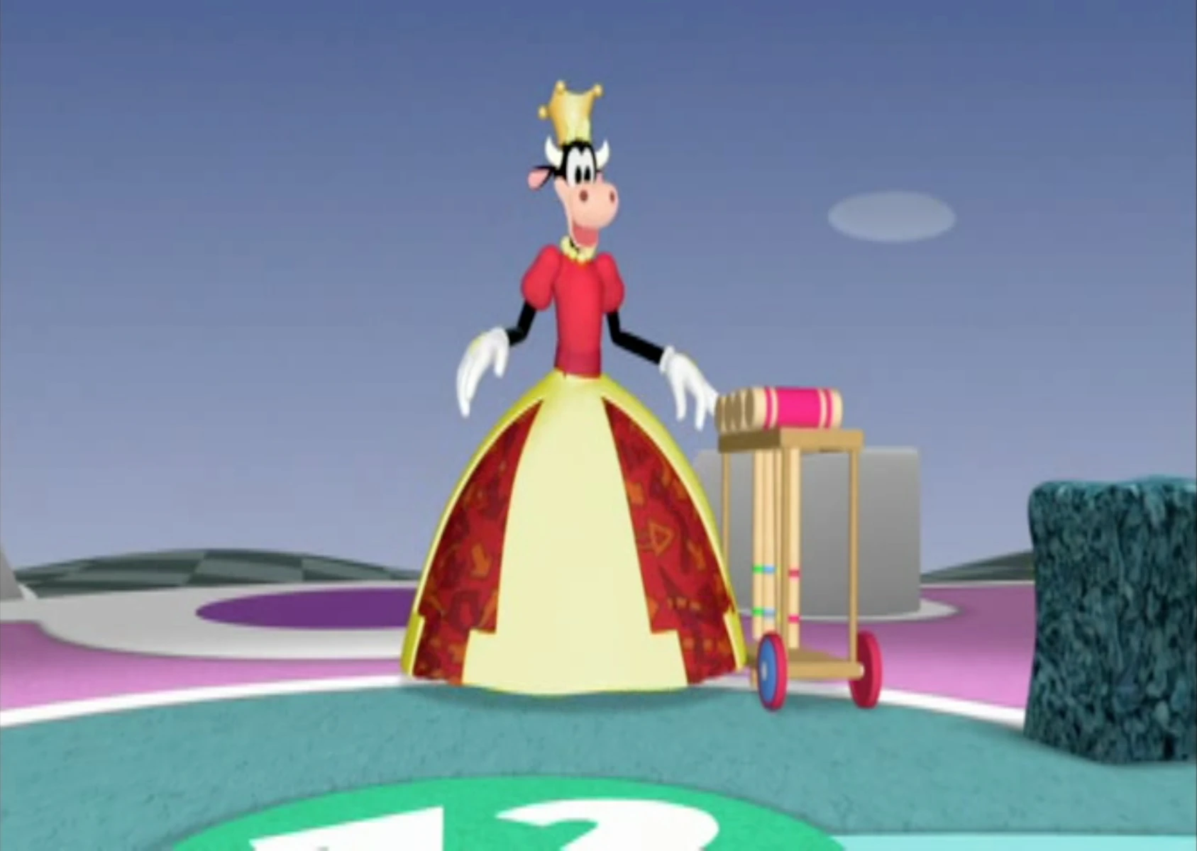 Image - Queen Clarabelle (Mickey's Adventures in Wonderland).jpg ...