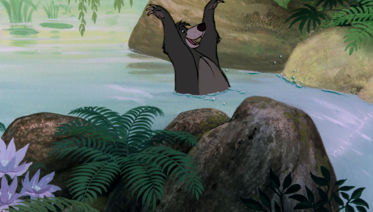 Image Baloo In Waterpng Disney Wiki Fandom Powered By Wikia