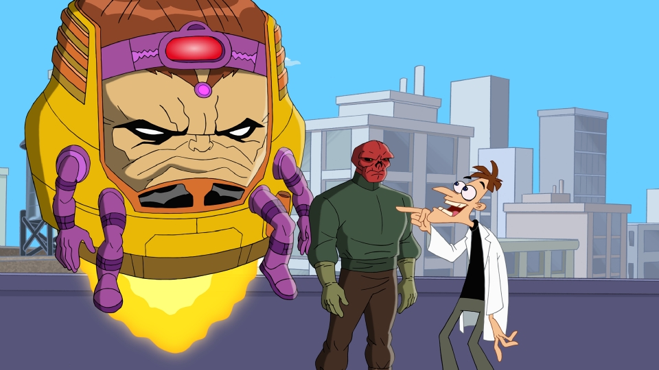 Image - MODOK, Red Skull and Doof.jpg | Disney Wiki | FANDOM powered by ... Image - MODOK, Red Skull and Doof.jpg | Disney Wiki | FANDOM powered by ...