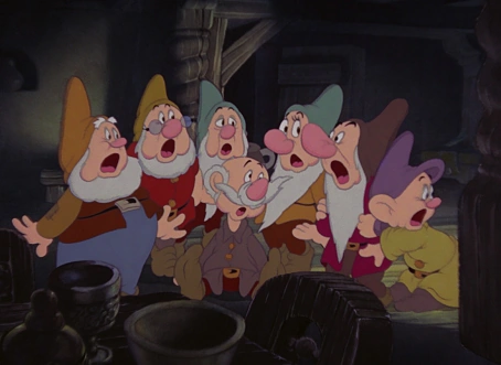 Imagen - Enanitos asustados.png | Disney Wiki | FANDOM powered by Wikia