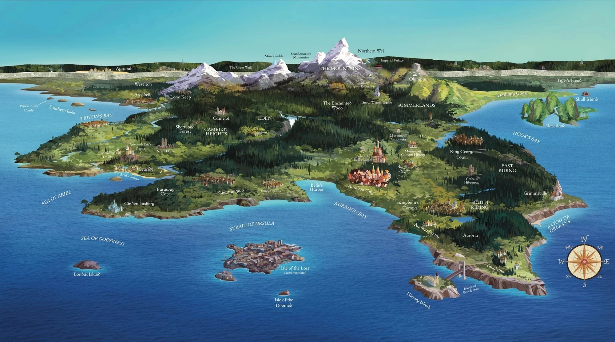 Auradon | Disney Wiki | FANDOM powered by Wikia