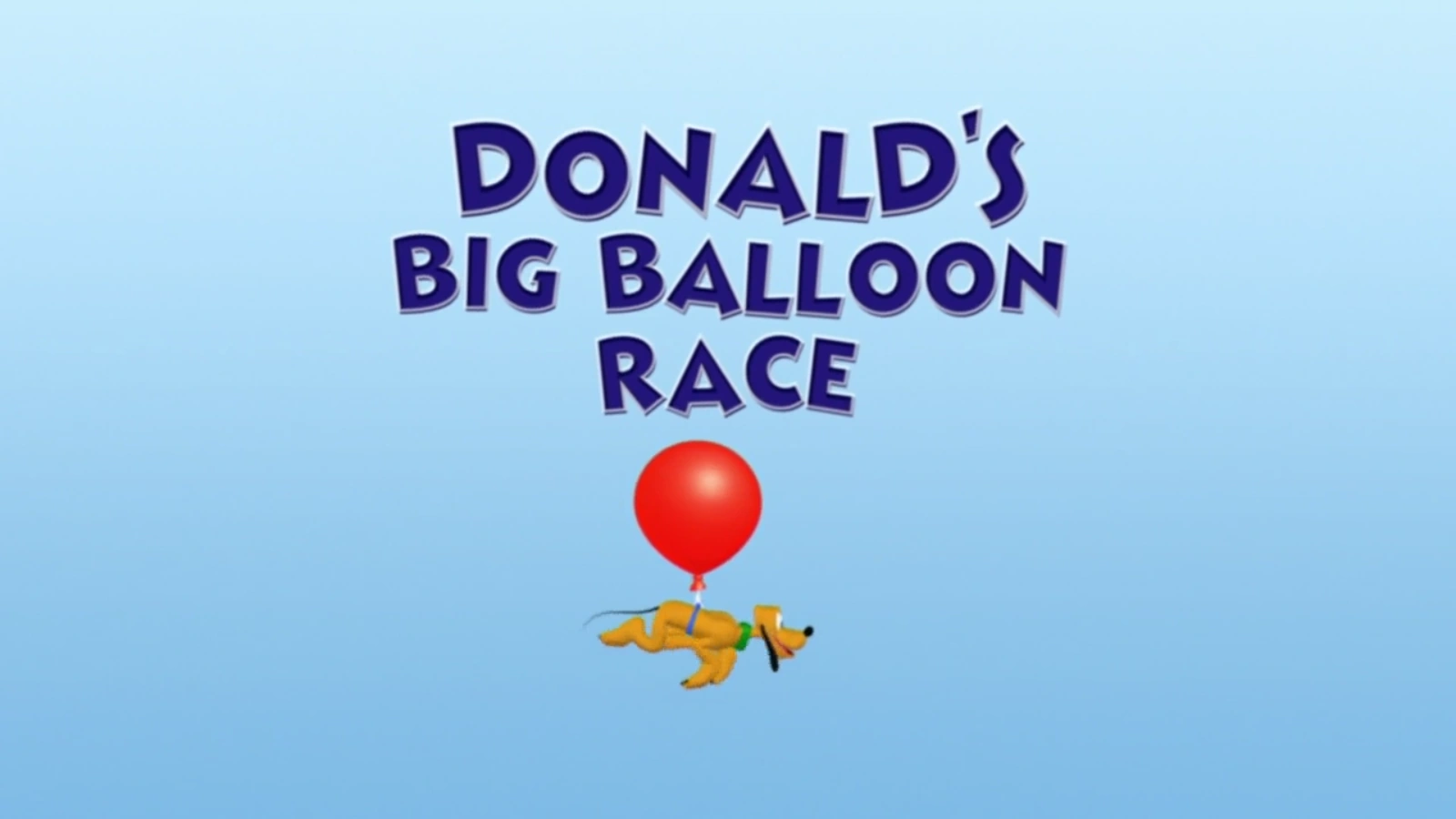Donald's Big Balloon Race | Disney Wiki | Fandom